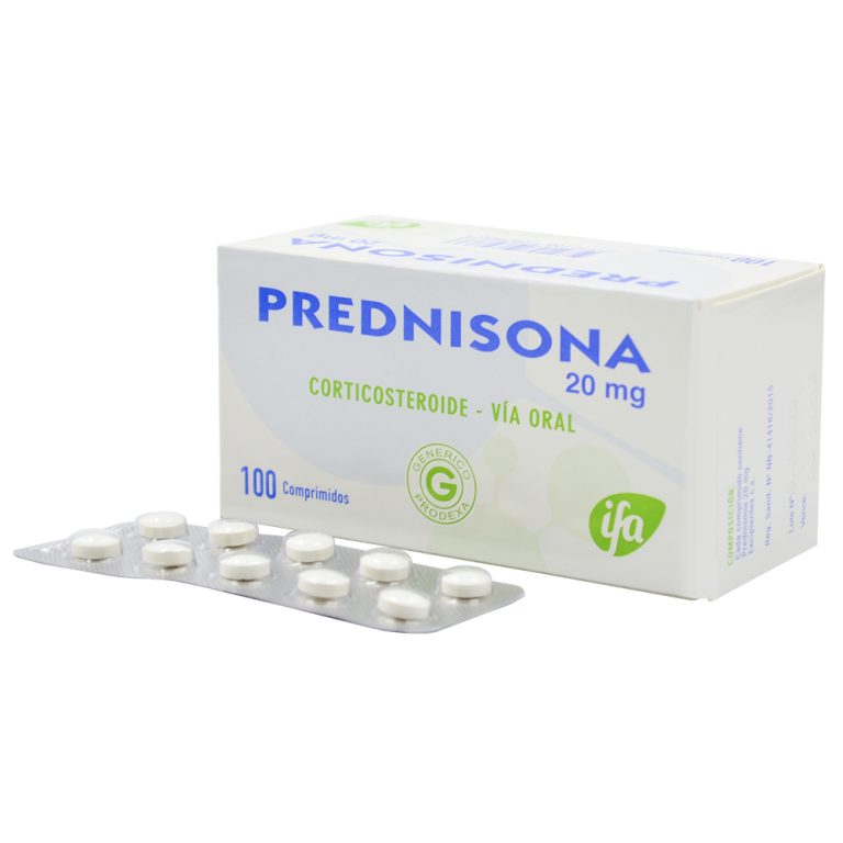 Prednisona 20 mg – Laboratorios Ifa